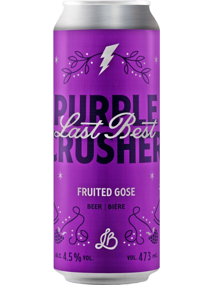 Last Best Purple Crusher Fruited Gose - 4 x 473 mL