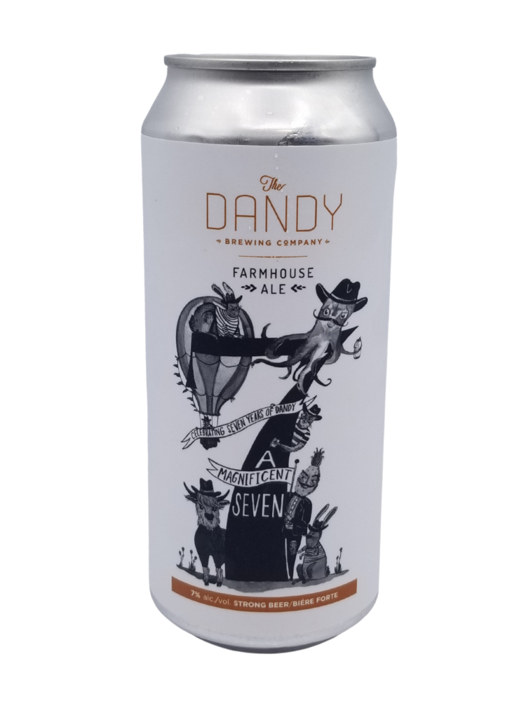 Dandy Brewing A Magnificent Seven Farmhouse Ale - 4 x 473mL