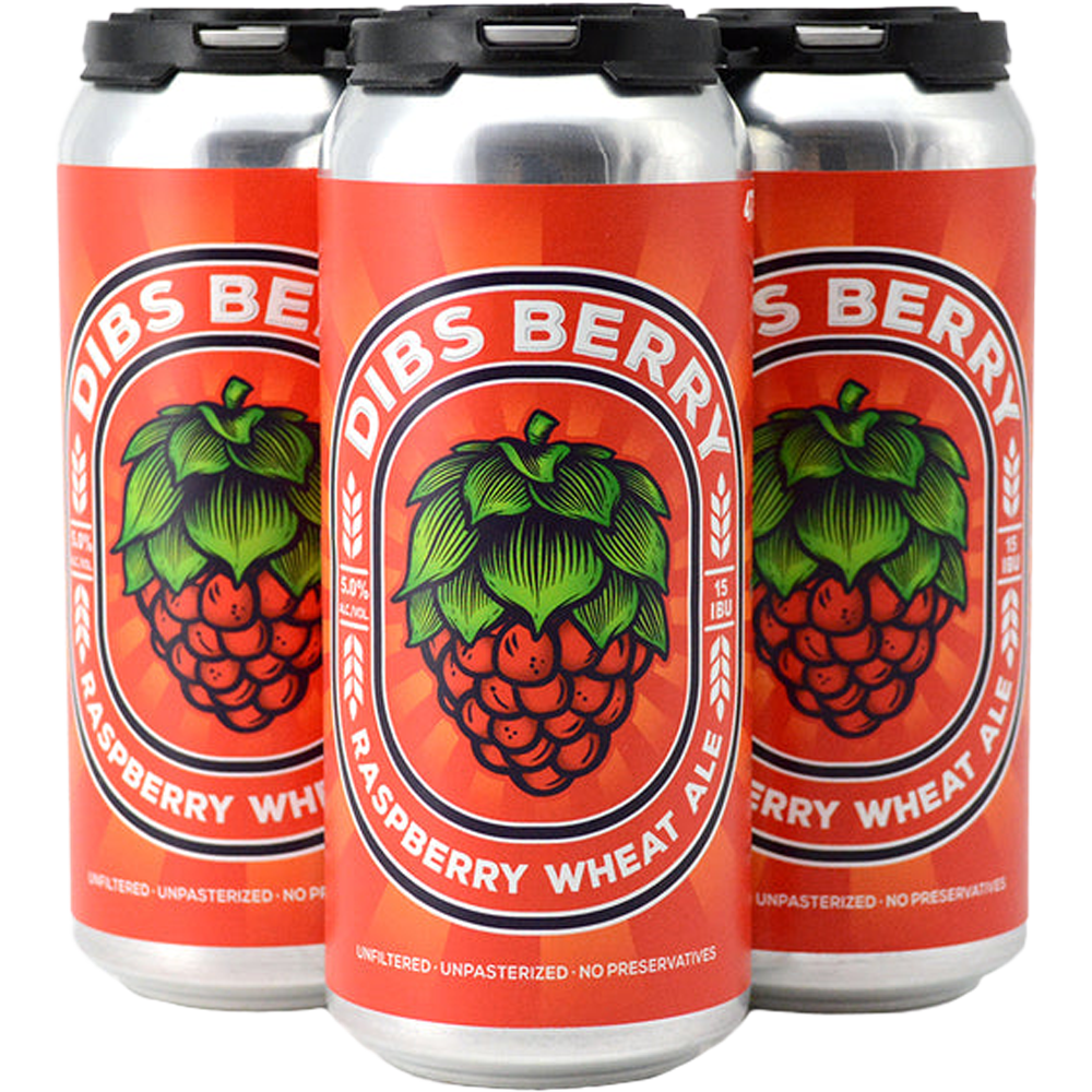 Dog Island Brewing Raspberry Wheat Ale - 4 x 473 mL