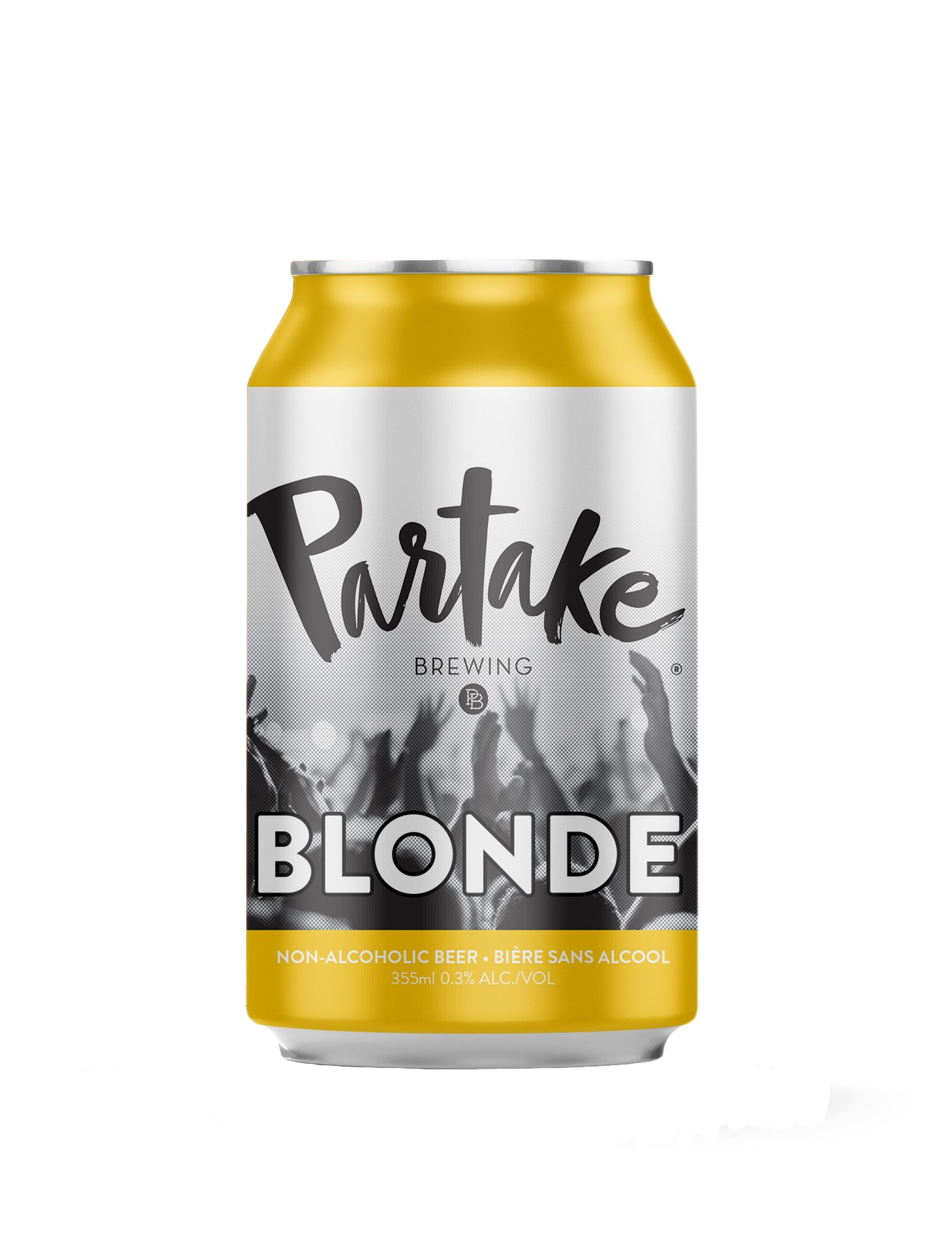 Partake Non-Alcoholic Blonde Ale - 4 x 355mL