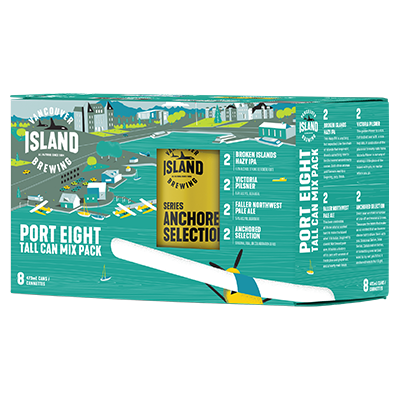 Vancouver Island Brewing Port 8 Tall Can Mix Pack - 8 x 473mL