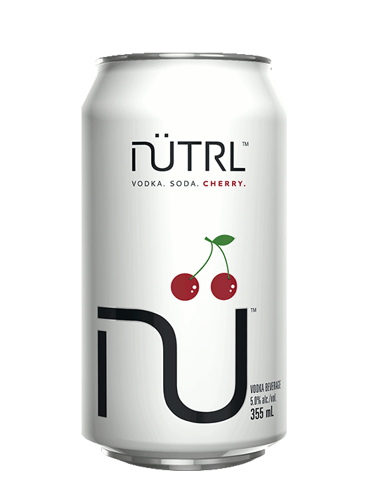 Nutrl Vodka Soda Cherry - 6 x 355mL