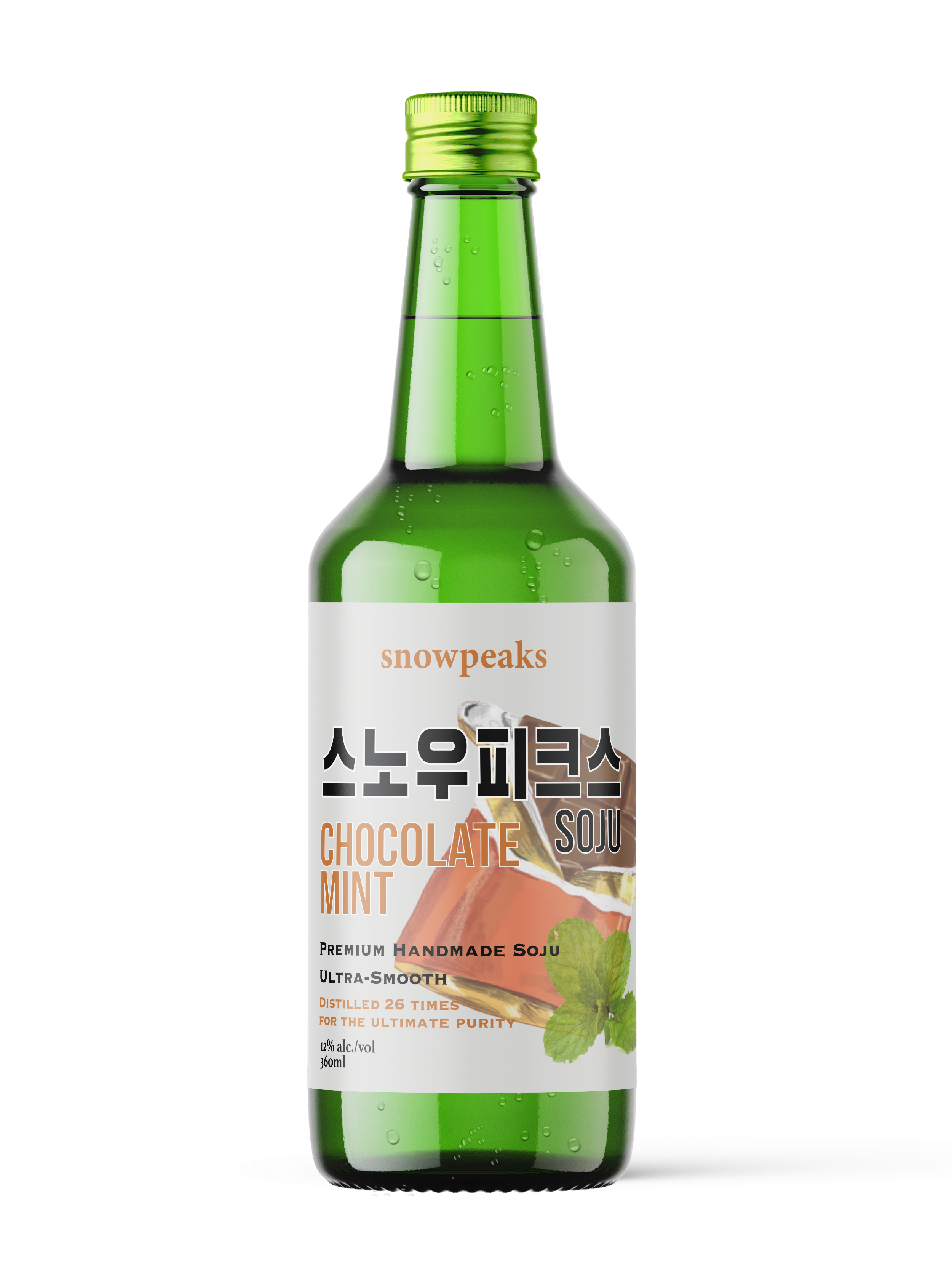 Snowpeaks Soju Chocolate Mint
