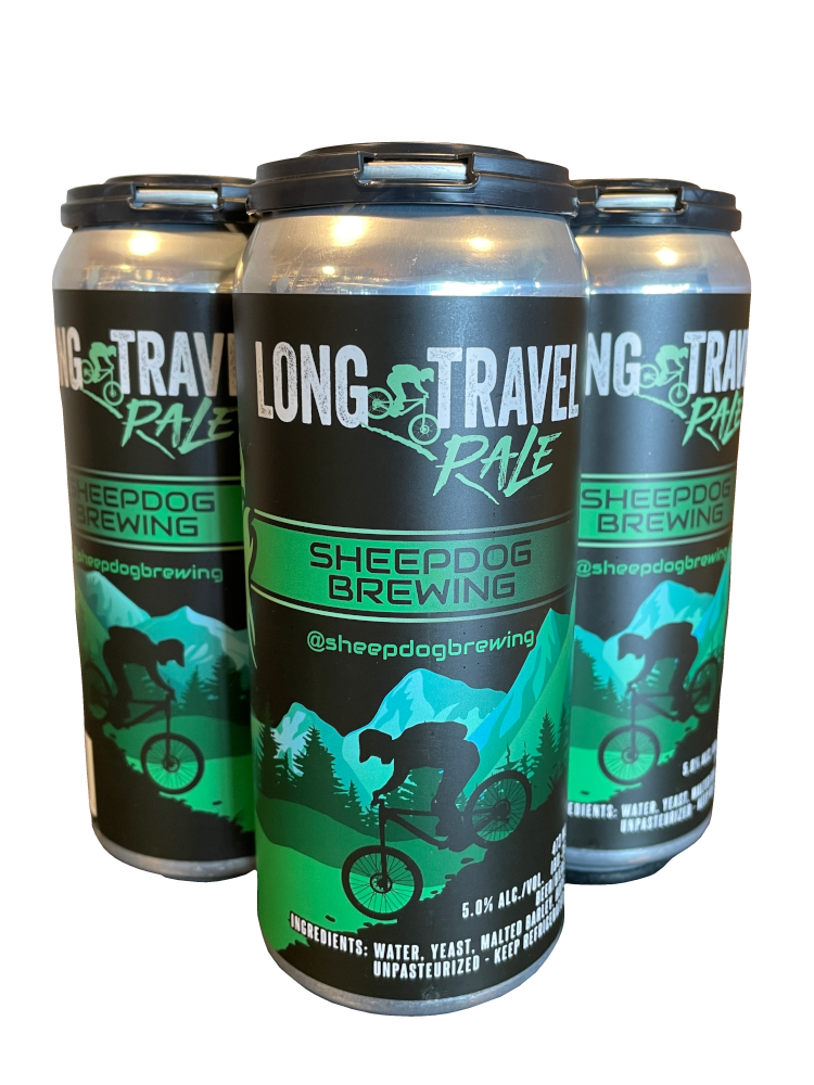 Sheepdog Brewing Long Travel Pale Ale - 4 x 473mL