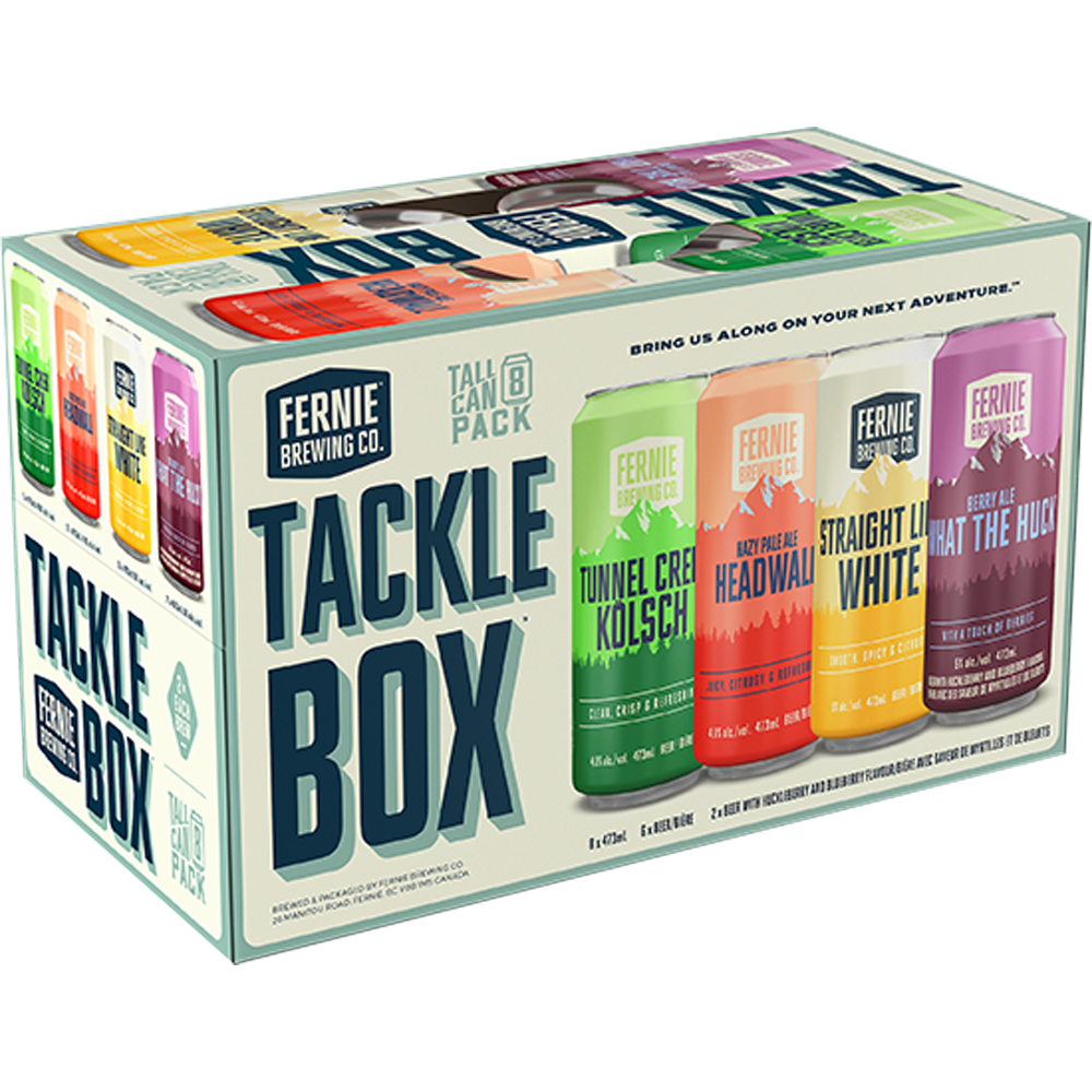 Fernie Brewing Tackle Box - 8 x 473 mL