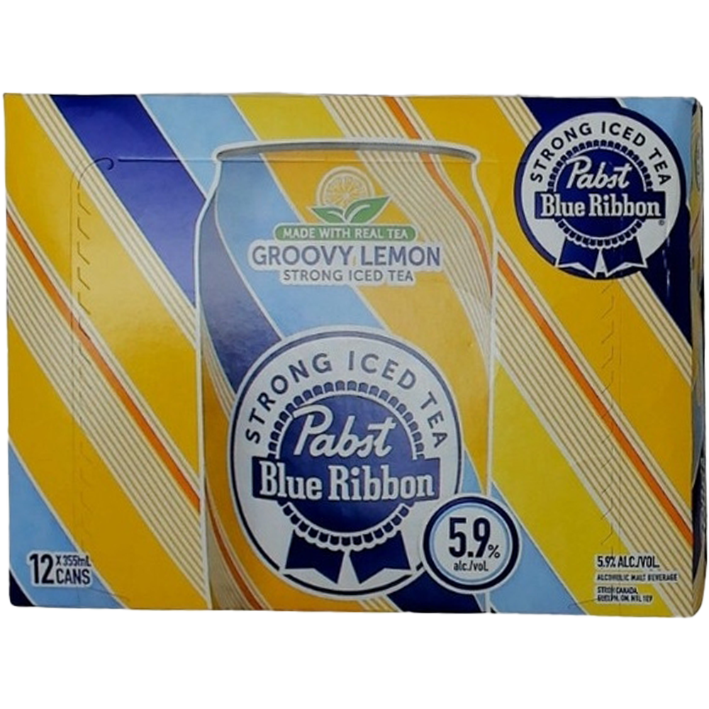 Pabst Strong Iced Tea - 12 x 355mL