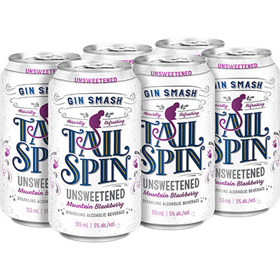 Tail Spin Blackberry Gin Smash - 6 x 355mL