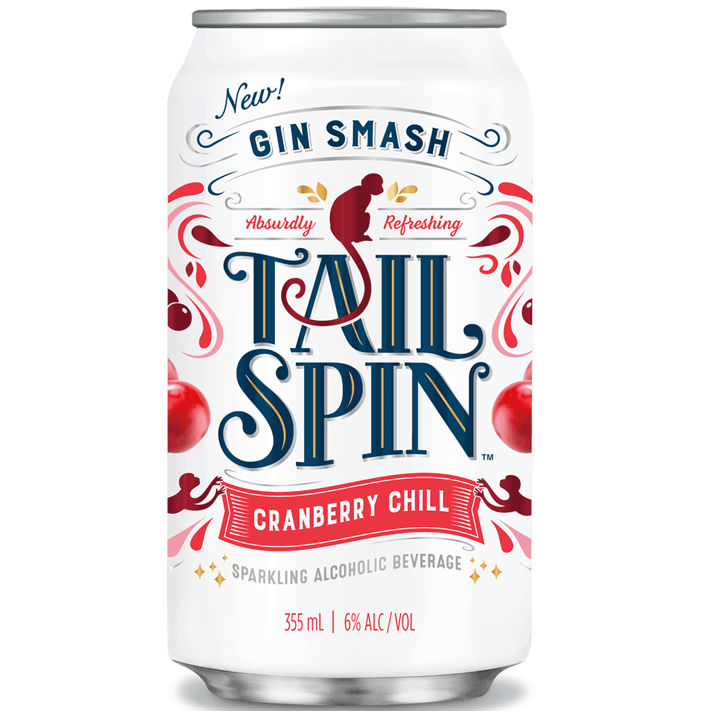Tail Spin Cranberry Chill - 6 x 355mL